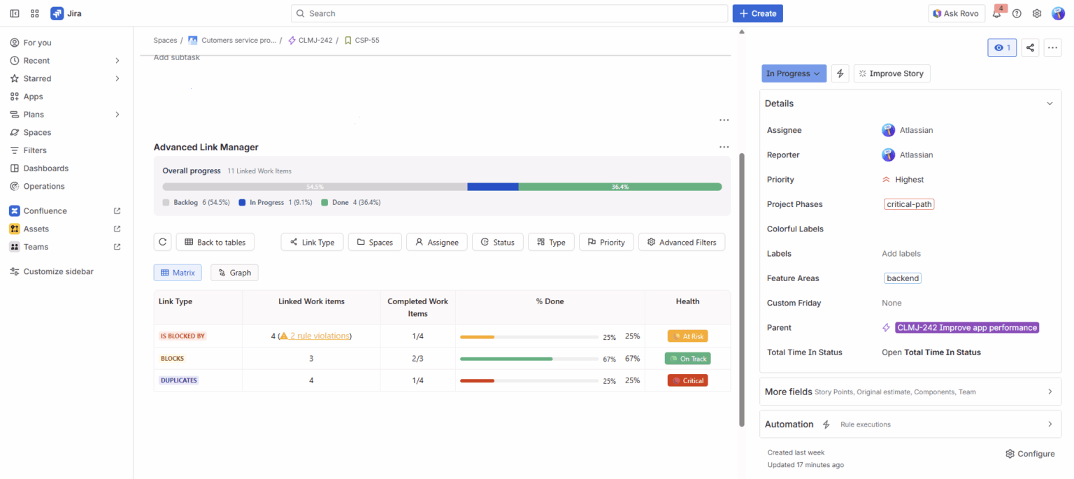 Jira Link Governance: How to Control Link Types Per Project in Jira ...
